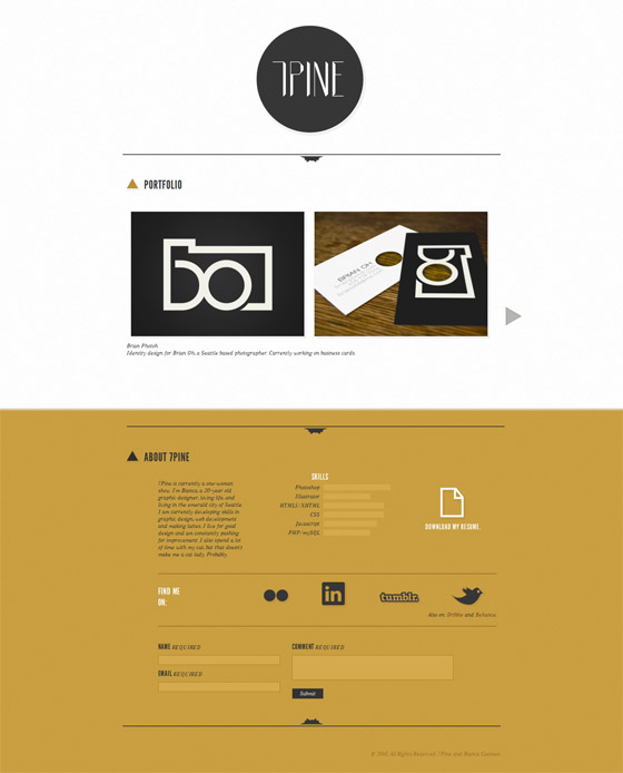 7Pine Design - Folio Focus