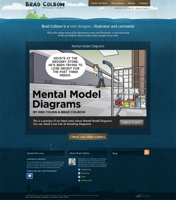 Brad Colbow | Web Design - Folio Focus