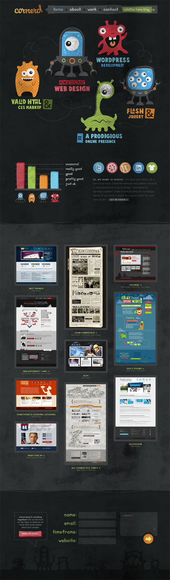 Cornerd | Web Design - Folio Focus