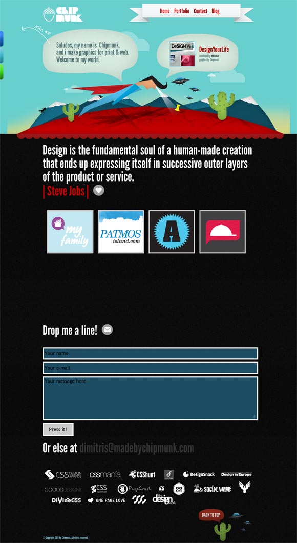 Chipmunk | Design - Folio Focus