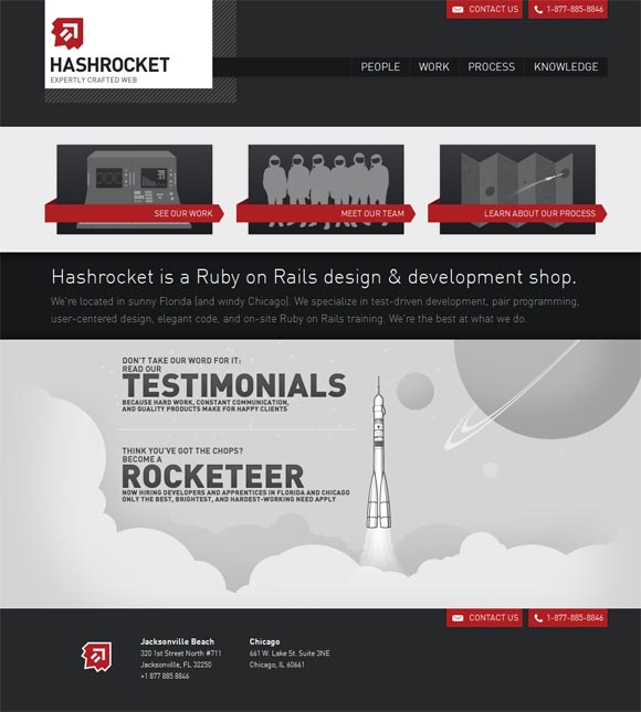 Hashrocket | Web Design - Folio Focus