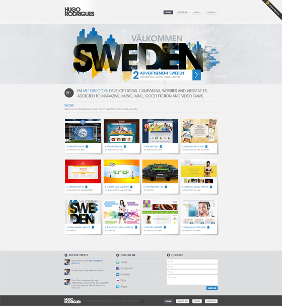 Hugo Rodrigues | Web Designer - Folio Focus