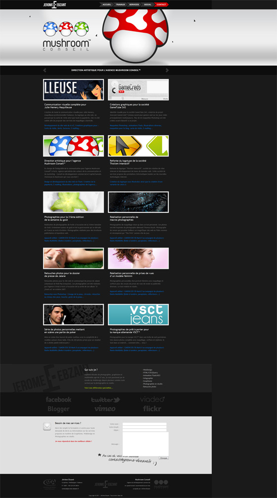 Jerome Ebzant | Web Designer - Folio Focus