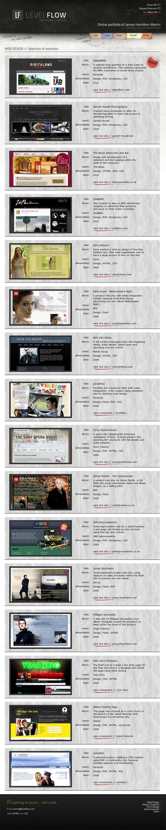 Level Flow | Web Design - Folio Focus