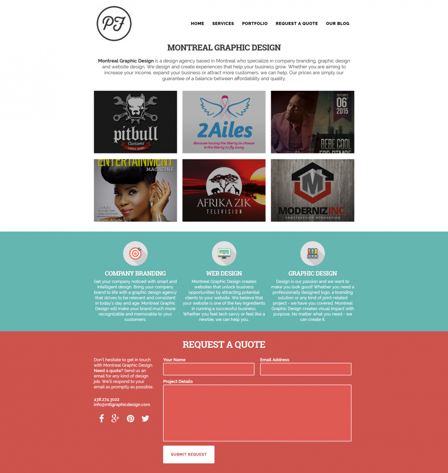 Montreal Graphic Design - Folio Focus