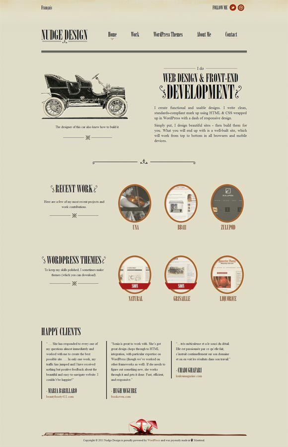 Nudge Design | Web Design - Folio Focus