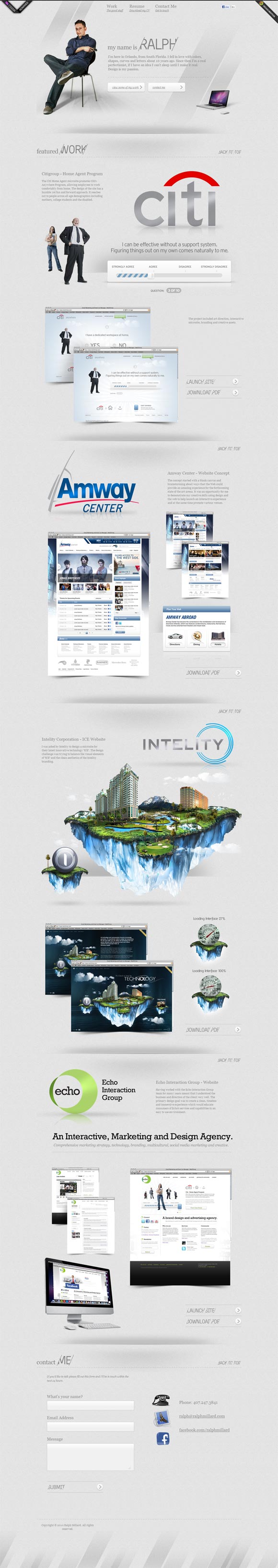 Ralph Millard | Designer - Folio Focus