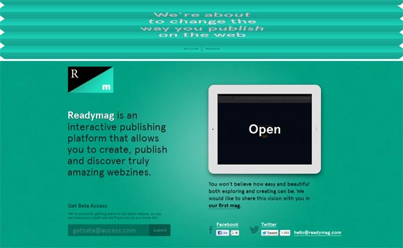 Readymag - Folio Focus