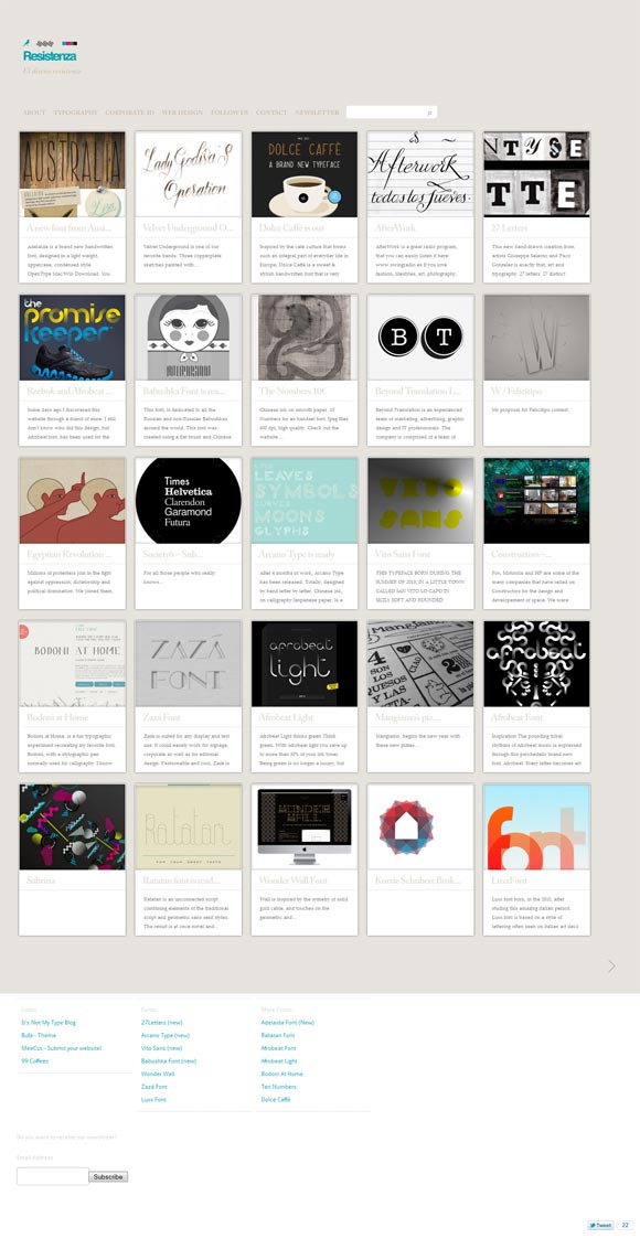 Resistenza | Designer - Folio Focus