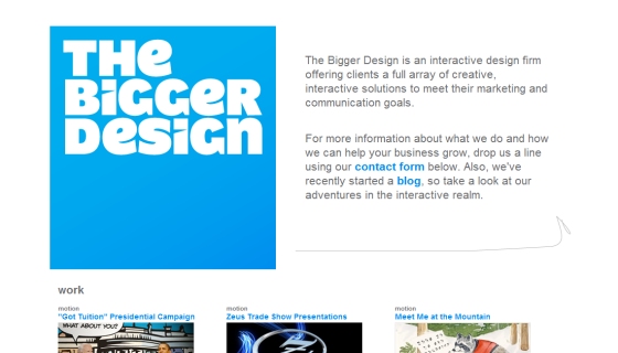 The Bigger Design - Folio Focus