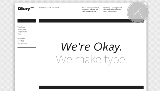 Okay Type and Design - Folio Focus